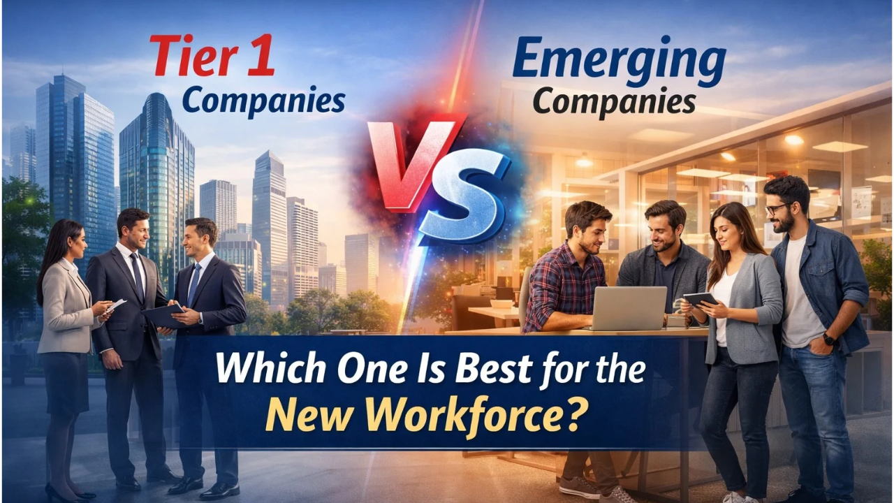 Tier 1 vs Emerging Companies: Which one is best for New Workforce